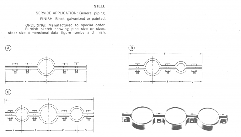 RISER CLAMPS - I. RAUCH'S SONS INC.