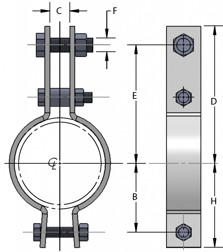 STEEL PIPE CLAMPS - I. RAUCH'S SONS INC.
